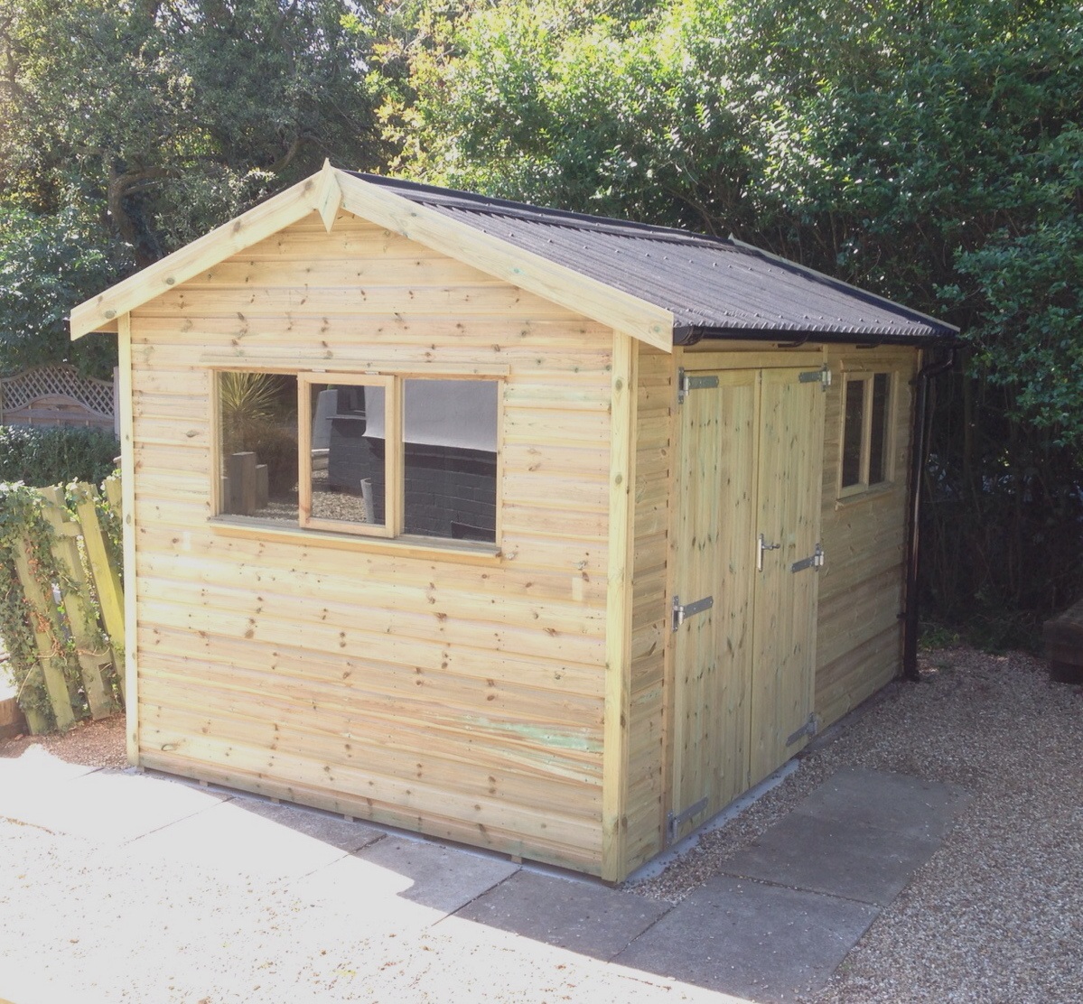Wooden Workshops for Sale, Timber Workshops UK - Tunstall Garden Buildings
