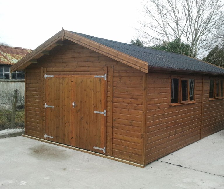 Wooden Workshops for Sale, Timber Workshops UK - Tunstall Garden Buildings