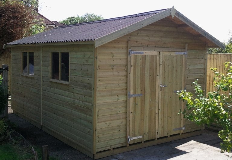 Wooden Workshops for Sale, Timber Workshops UK - Tunstall Garden Buildings